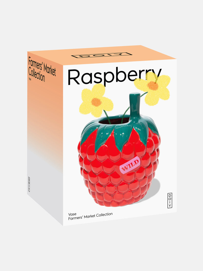 Farmers' Market Raspberry Vase – DOIY Design